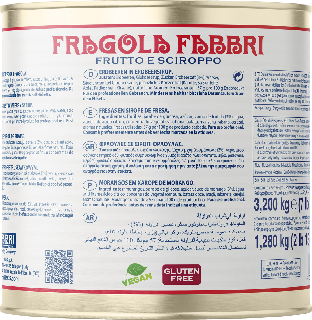 FRAGOLA FABBRI 3,2kg – Fabbri 1905 S.p.A.