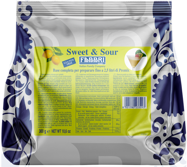 SWEET&SOUR IN POLVERE 300G – Fabbri 1905 S.p.A.
