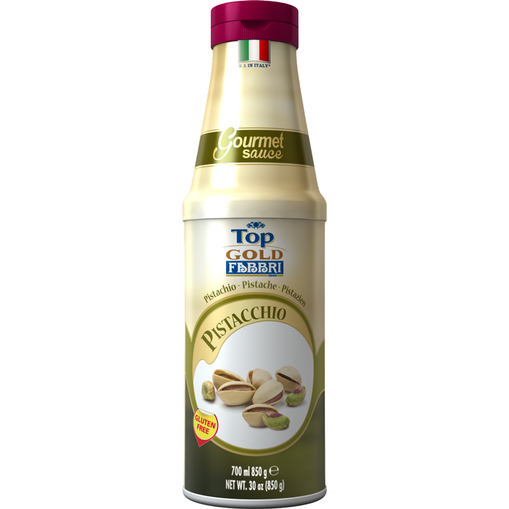 TOP-GOURMET SAUCE GOLD PISTACCHIO 850G – Fabbri 1905 S.p.A.