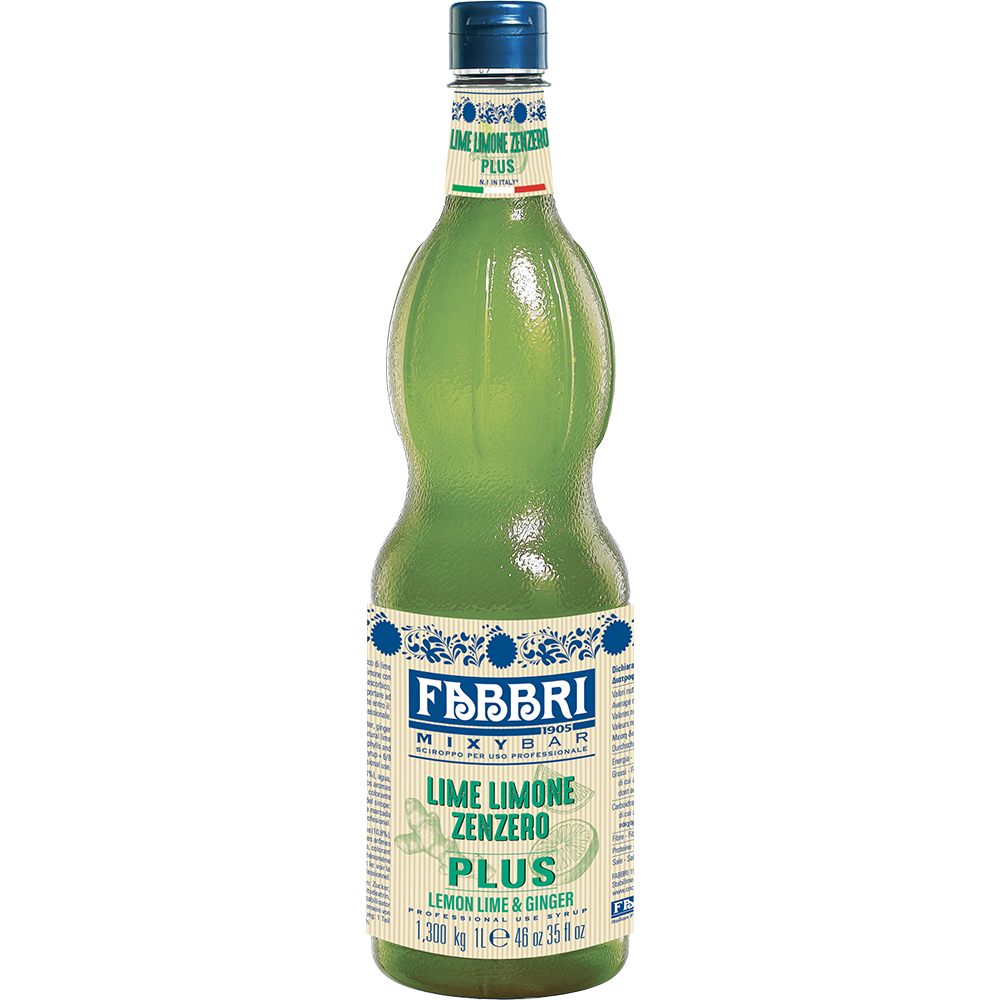 MIXYBAR PLUS LIME, LIMONE E ZENZERO 1L – Fabbri 1905 S.p.A.