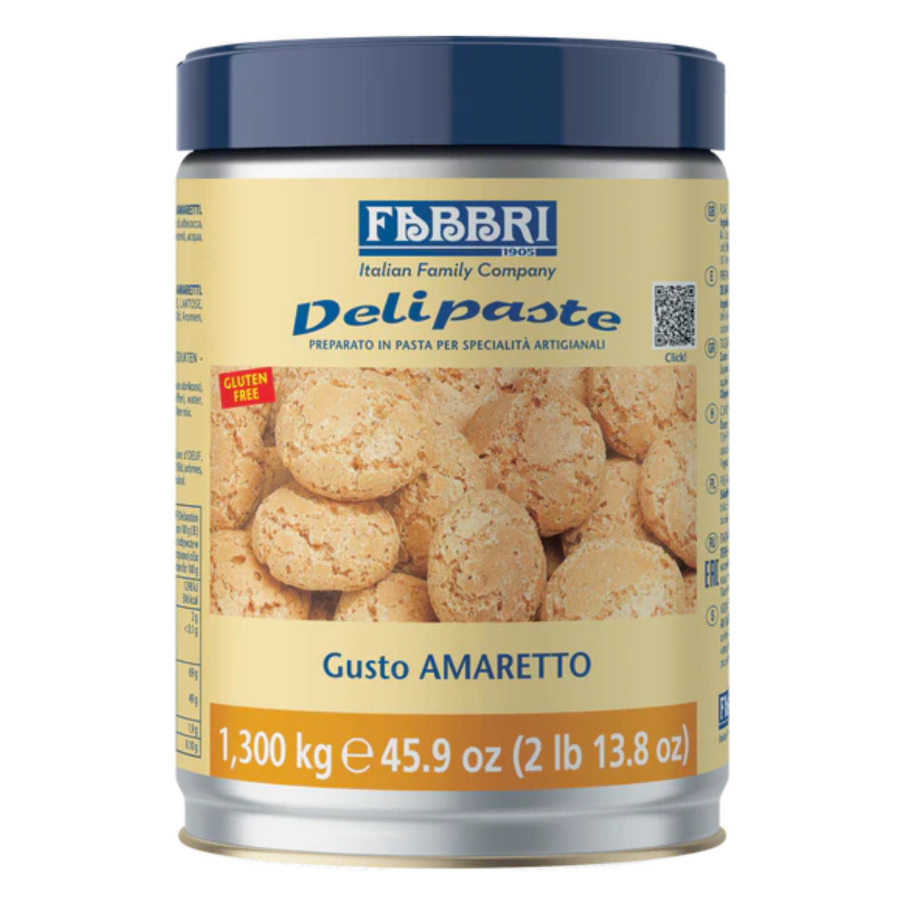 DELIPASTE AMARETTO 1,3kg – Fabbri 1905 S.p.A.