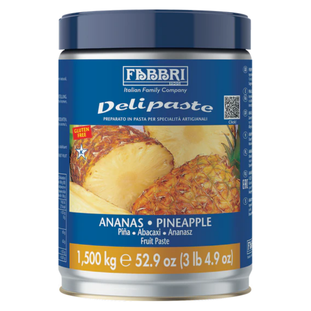 DELIPASTE ANANAS 1,5kg – Fabbri 1905 S.p.A.
