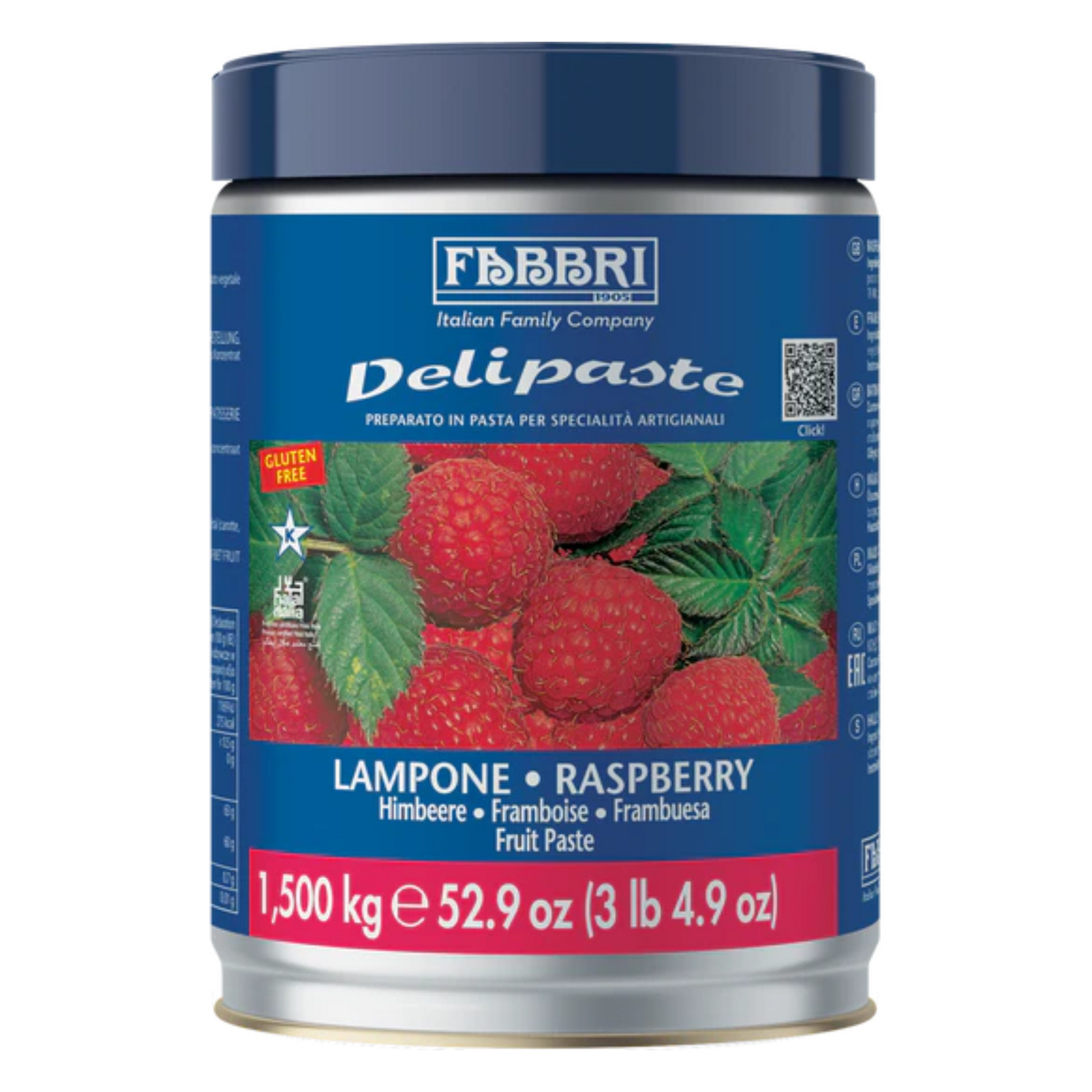 DELIPASTE LAMPONE 1,5kg – Fabbri 1905 S.p.A.